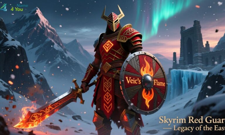 410+ Redguard Names: Male, Female, Clan, and Lore-Inspired Names