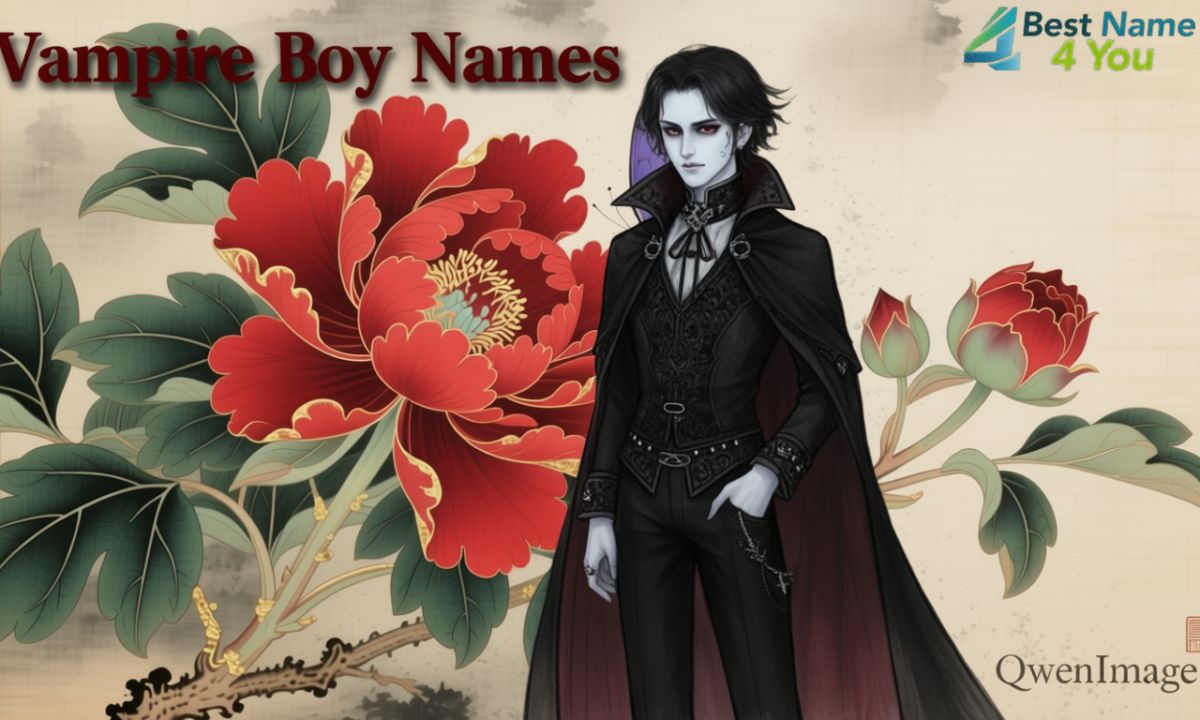 550+ Vampire Names with Meaning and Origin